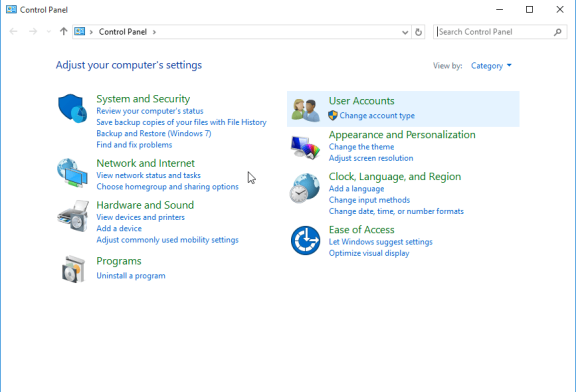 Control Panel Windows 10 RTM Build 10240 – ITPOIN Control Panel Windows 10 RTM Build 10240 – ITPOIN