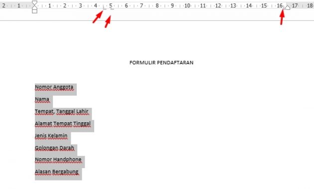 Cara Membuat Titik Dua Sejajar di Microsoft Word – ITPOIN Cara Membuat Titik Dua Sejajar di Microsoft Word – ITPOIN